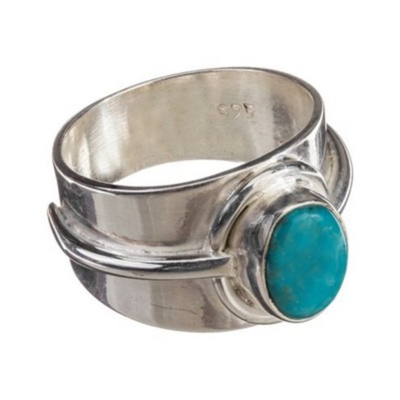Sundance | Jewelry | New Sundance Catalog Turquoise Silver Ring | Poshmark
